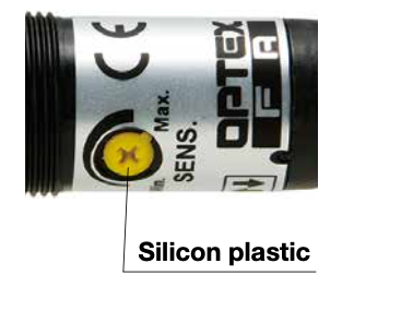 OPTEX Photosensor M18, Visible light 400mm Sensing, PNP NO+NC Plastic body